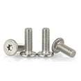 (50 Pieces) 304 Stainless Steel Countersunk Head Flat Head Screw Bolts ...