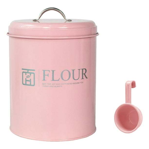 Sealed Baking Flour Storag Bucket 2.5kg with Handle with Lid Storage ...