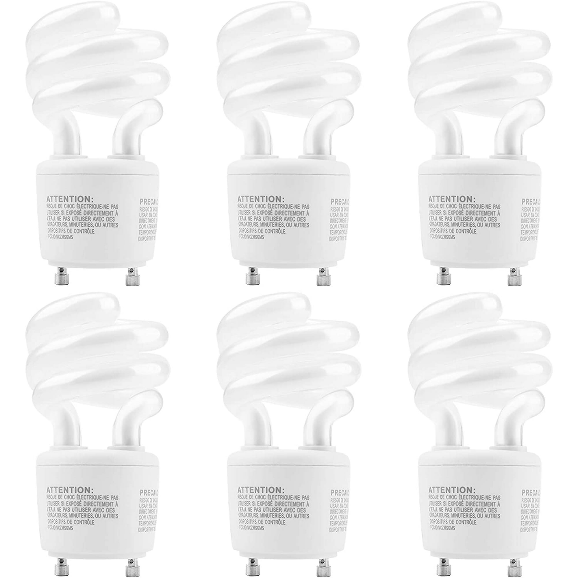 Click here for Salafire Gu24 Cfl Light Bulbs 6-Pack Ul T3 Spiral... prices