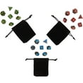 Cardinal Games RPG Colored Dice Sets with Storage Pouches, 3 Sets of 7 ...