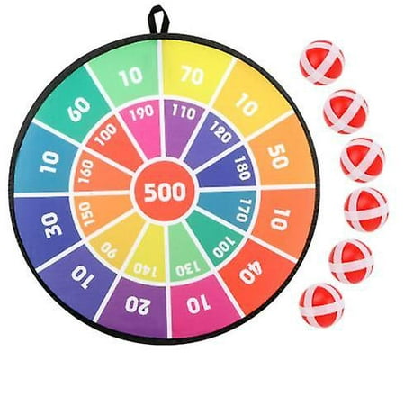 Dart Board Game For Kids With 6 Sticky Balls | Walmart Canada