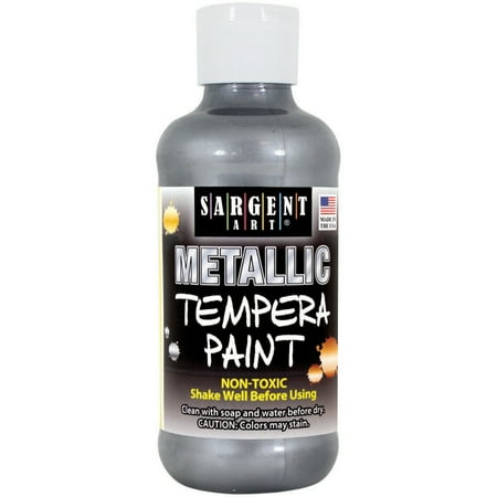 Metallic Tempera Paint 8Oz-Silver | Walmart Canada