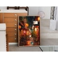 ARTVORA Asian Cityscape Urban Decor Print - Tokyo Japan Oil Painting ...