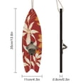 RKSupls Gold Lily Red Pattern Wooden Wall Mounted Bottle Opener, MDF ...