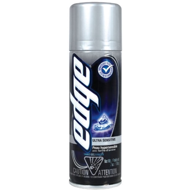 3 Pack - Edge Shave Gel, Fragrance Free, Ultra Sensitive 7 oz - Walmart.com