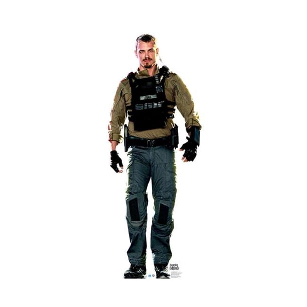 Advanced Graphics 2268 74 x 29 in. Rick Flag - Suicide Squad Cardboard ...