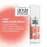 L'Oreal Paris Colorista 1 Day Hair Color Spray, 50 Coral Pink, 2 oz ...