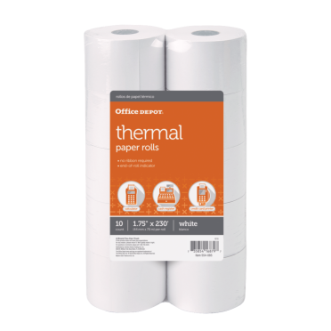 Premium One Ply Adding Machine Tape Paper Rolls (12 Rolls) 2 1/4 x ...