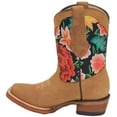 The Western Shops Kids Western Boot Girls Floral Cowboy Cowgirl Leather ...