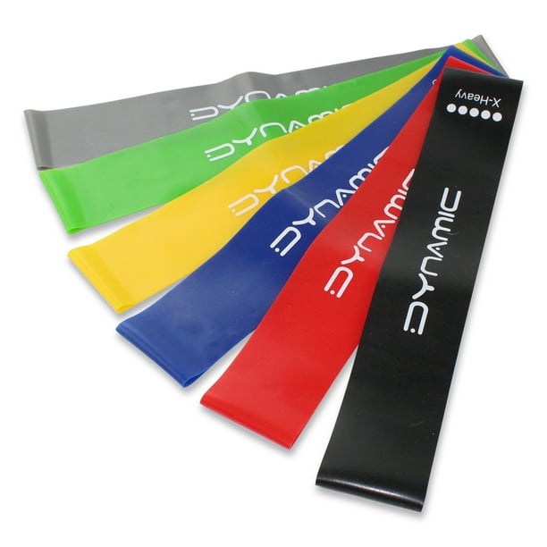 Set 6 Bandas Elásticas De Resistencia Para Ejercicio Crossfit Dynamic BW-DYAYBE2 | Bodega ...