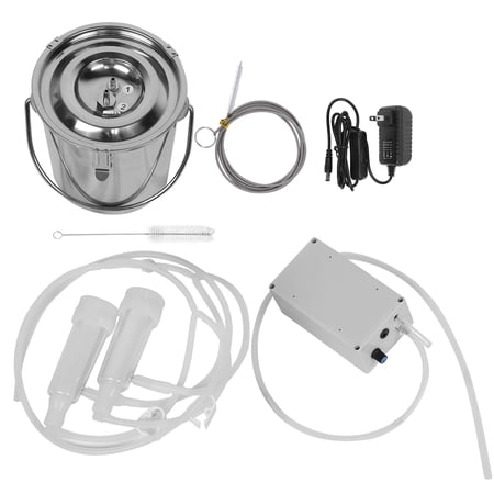 Automatic Milking Machine,3L Adjustable Motor Milking Farm Accessory ...