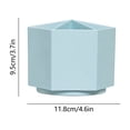 6 Compartments Pen Holder, 360-Degree Rotating Large Capacity ...