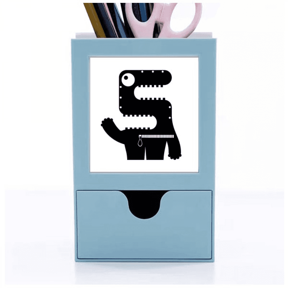 Universe Alien Monster Alien Desk Supplies Organizer Pen Holder Card ...