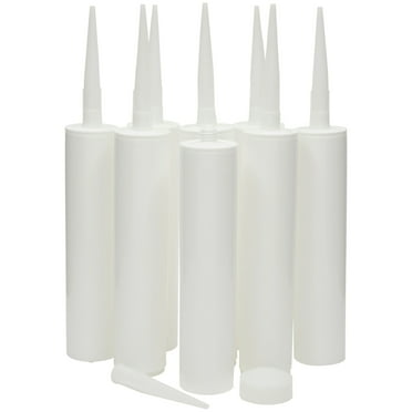Reusable Empty Caulk Tube - REFILLABLE CAULKING Cartridge - 7 oz. - 3 ...