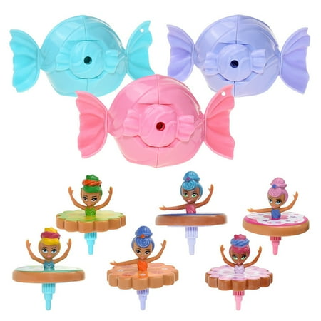 Surprise Doll Box Candy Spin Doll Dance Spinning Doll Toy Kids Gift ...