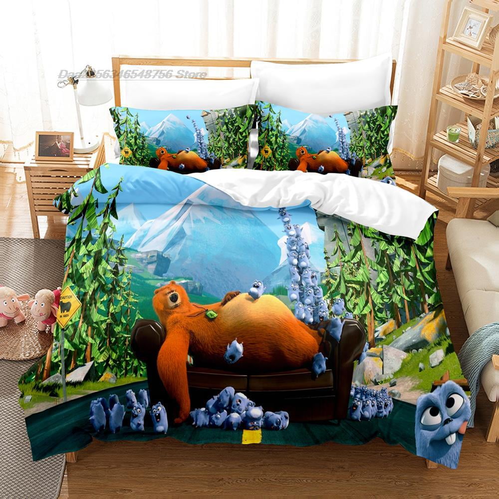Click here for Yingd Grizzy And The Lemmings Bedding Set Single T... prices