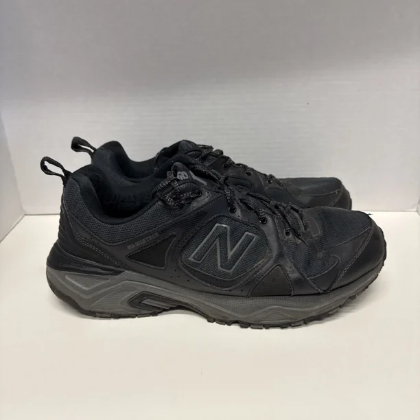 New Balance Sneakers Mens 13 Gray Black 481 V3 Trail Running All ...
