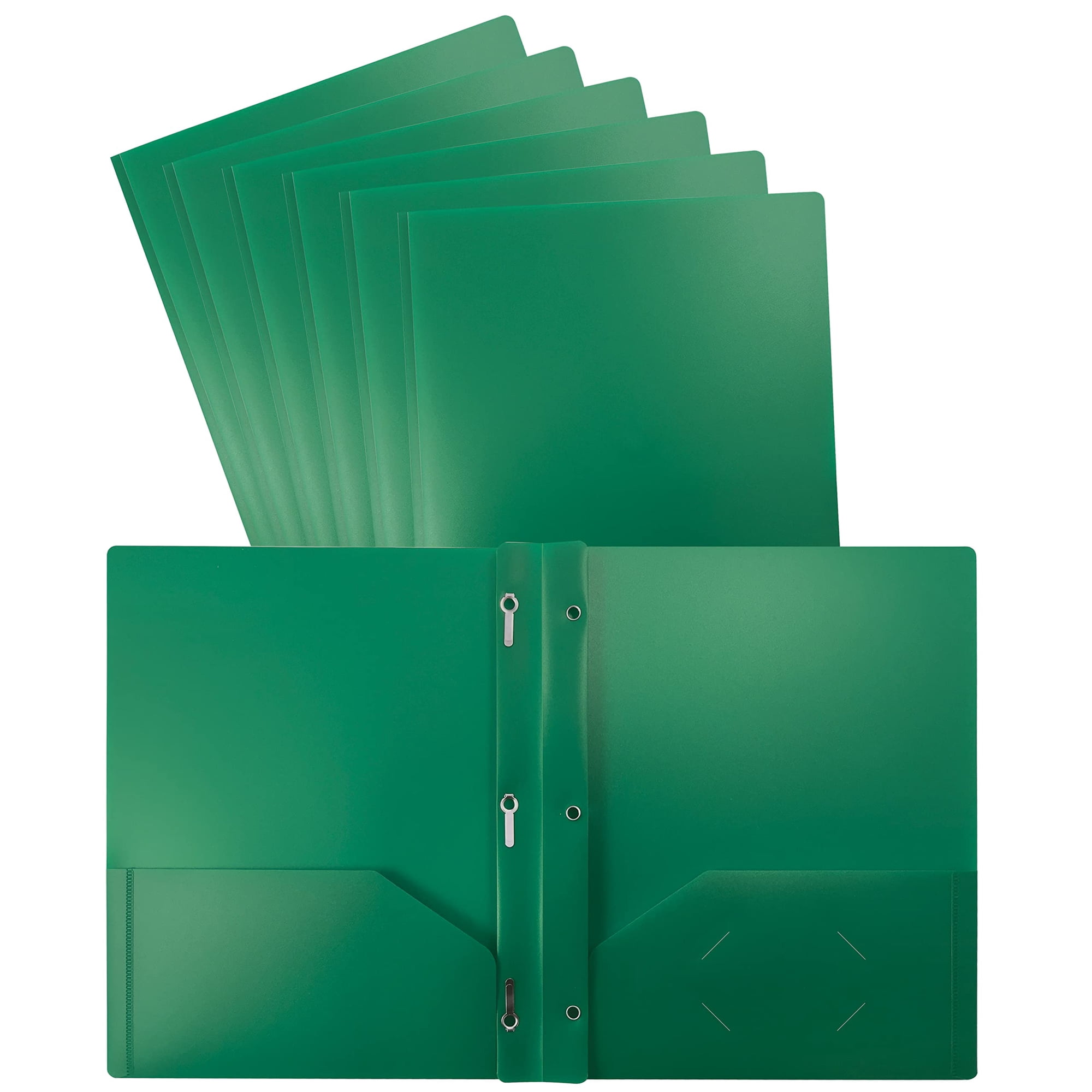 Click here for Better Office Products Green Plastic 2 Pocket Fold... prices