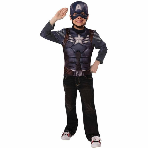 Captain America Child Halloween Costume - Walmart.com - Walmart.com