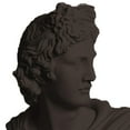 Apollo Greek Ancient Sculpture Black home decor 120-140 CE Canadian ...
