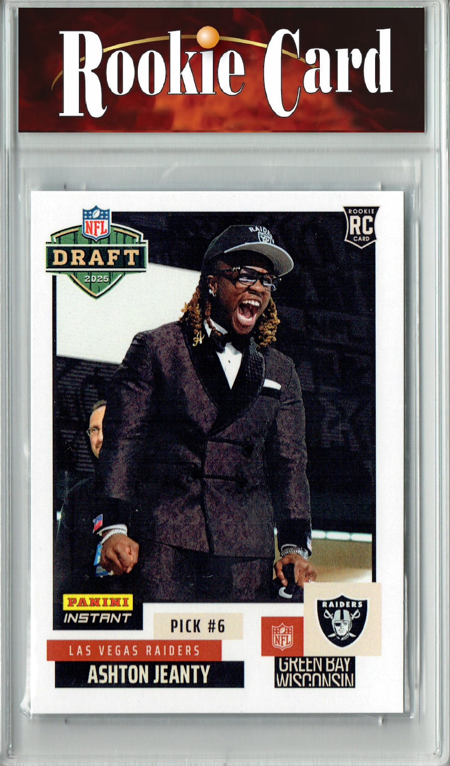 Certified Mint+ Ashton Jeanty 2025 Panini Instant #NFLDN-6 NFL Draft ...