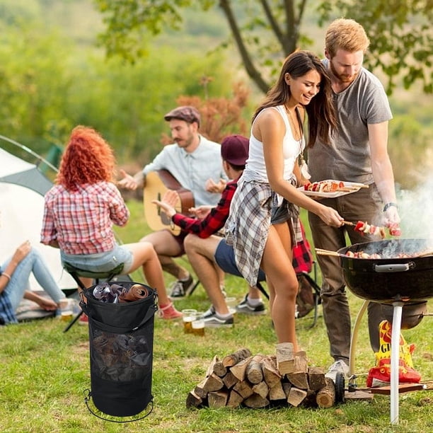 Boat Trash Bag Portable Outdoor Marine Hoop Mesh Trash and Camping Car ...