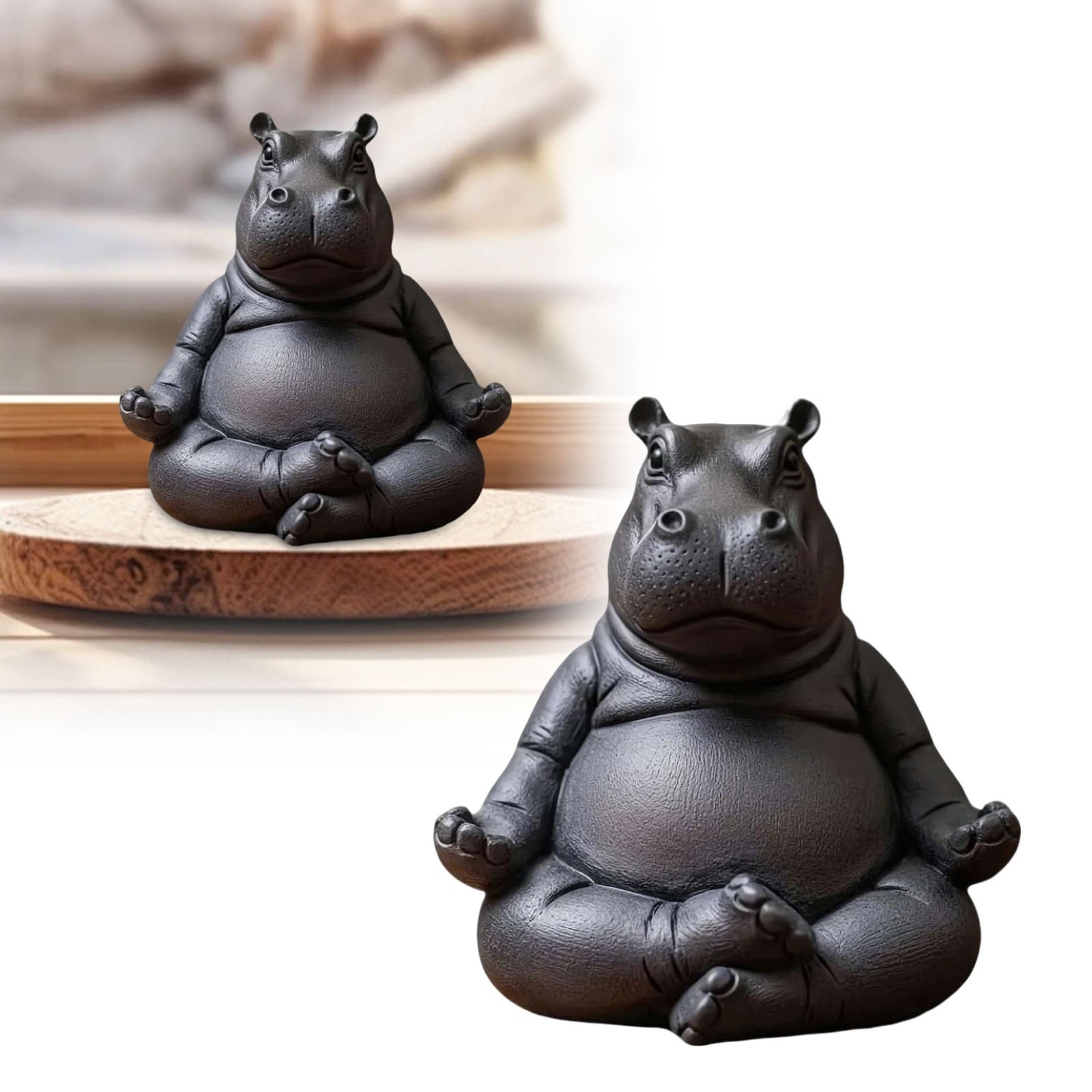Click here for Cjiawei Clumsy Yoga Hippo The Adorably Imperfect 3... prices
