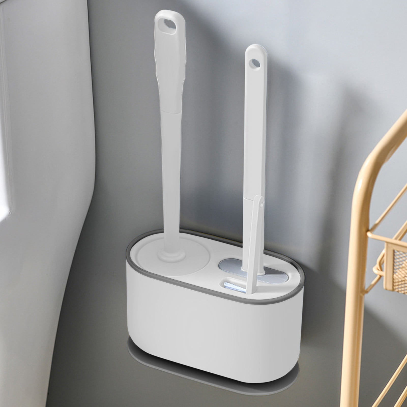 Birdeem Toilet Bowl Brush, Toilet Bowl Brush and with 3 Type Brush ...