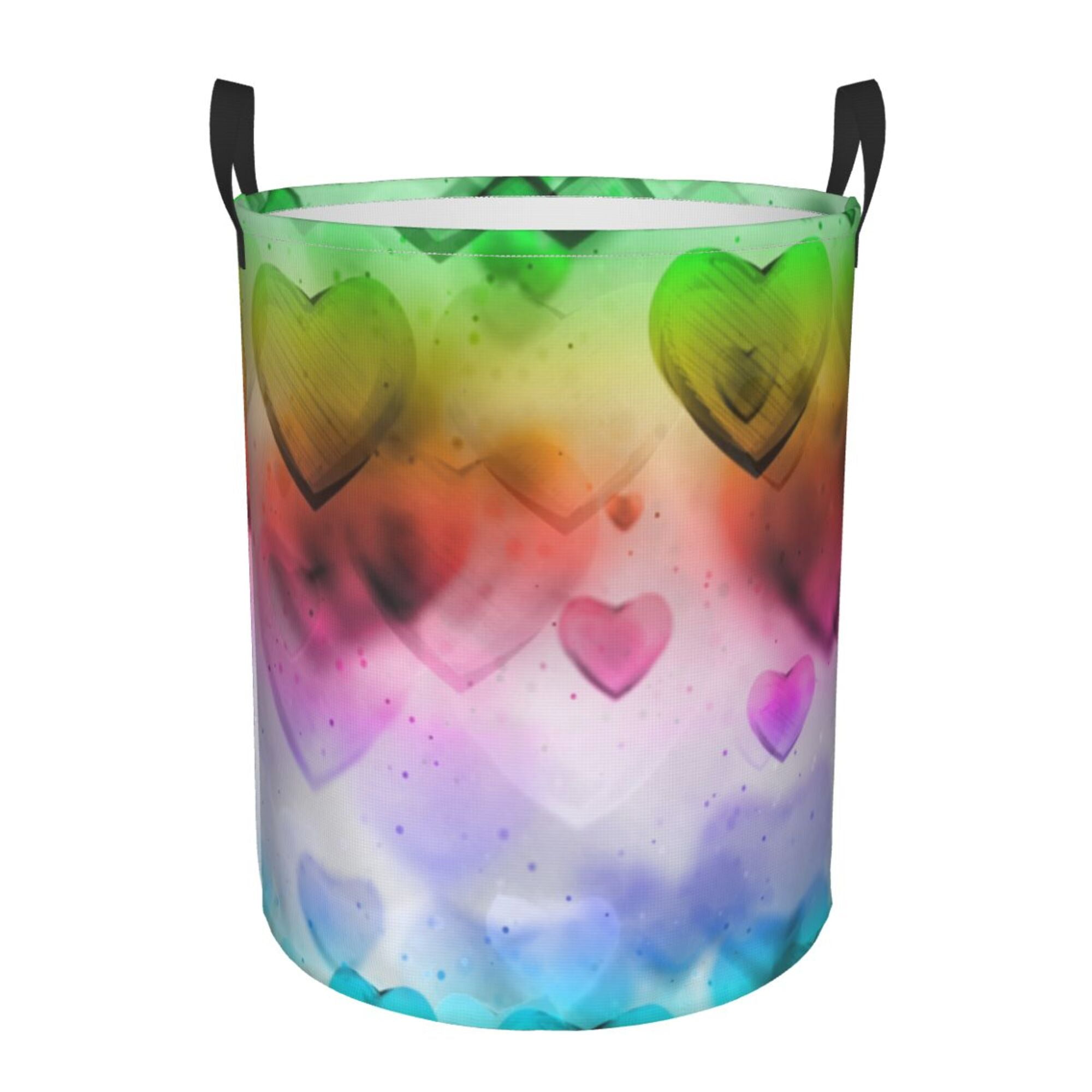 XMXY Round Laundry Basket Organizer, Pride Equality Lgbtq Waterproof ...