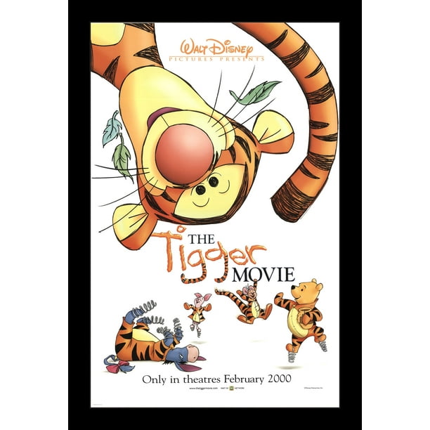 THE TIGGER MOVIE - 11x17 Framed Movie Poster - Walmart.com