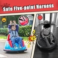 12V Bumper Car for Kids Toddler 1.5-6 Years with Remote Control ...