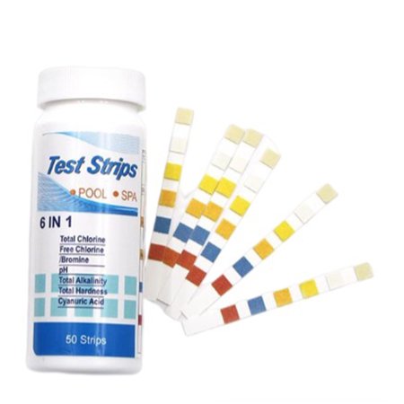 Goriertaly 50 Pieces Swimming Pool pH Tester Household Liquid Test ...
