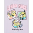 Despicable Me Minions Girls Graphic Tee with Short Sleeves, Sizes 4-18 ...