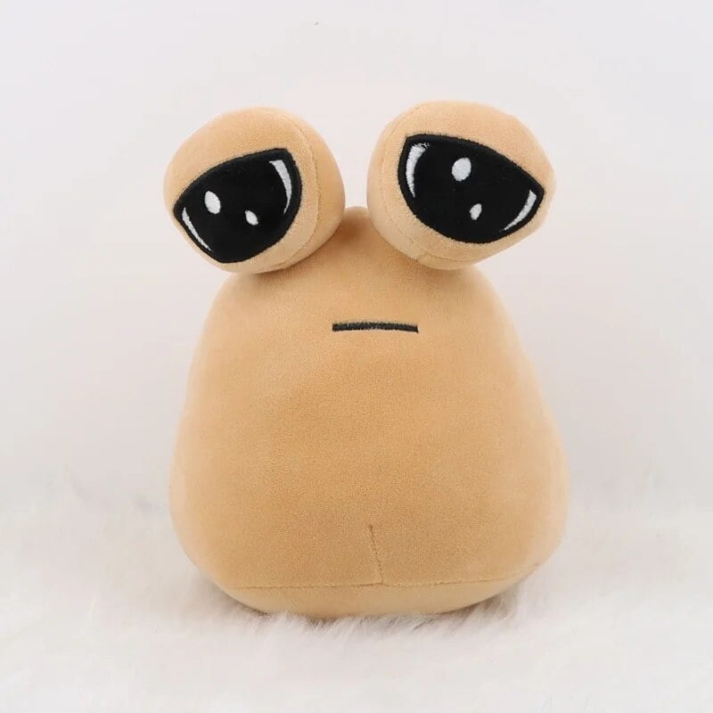 Peluche Pou de 22cm, nuevo juguete de peluche My Pet Alien Pou, muñeco ...