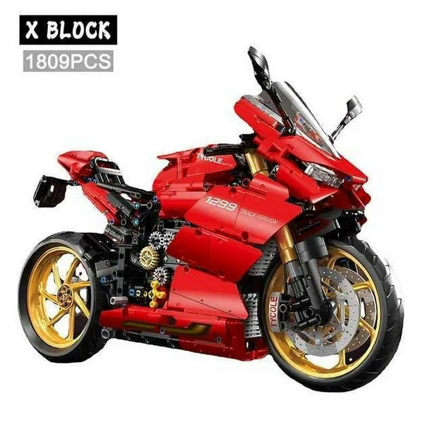 Blocks High Tech 1 5 Motorcycle City Sports Rapid Racing Motorbike ...