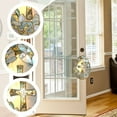 2Ddecorative Easter Cross Egg Suncatcher Stained Glass Window Hanging ...