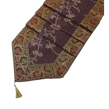 Stylo Culture Indian Center Table Runner Holiday Long 72 Inch Blue ...