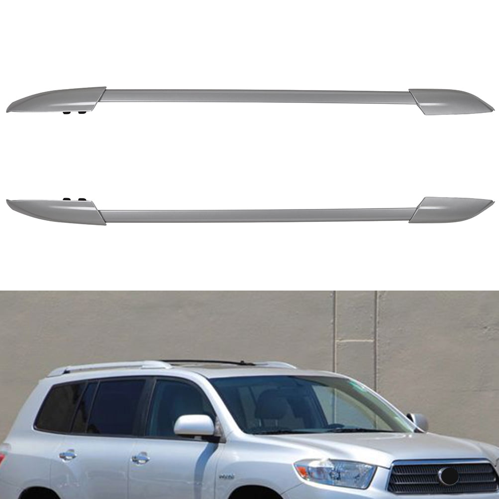 SCITOO Roof Rack Side Rails Baggage Carrier For Toyota Highlander 2008 ...