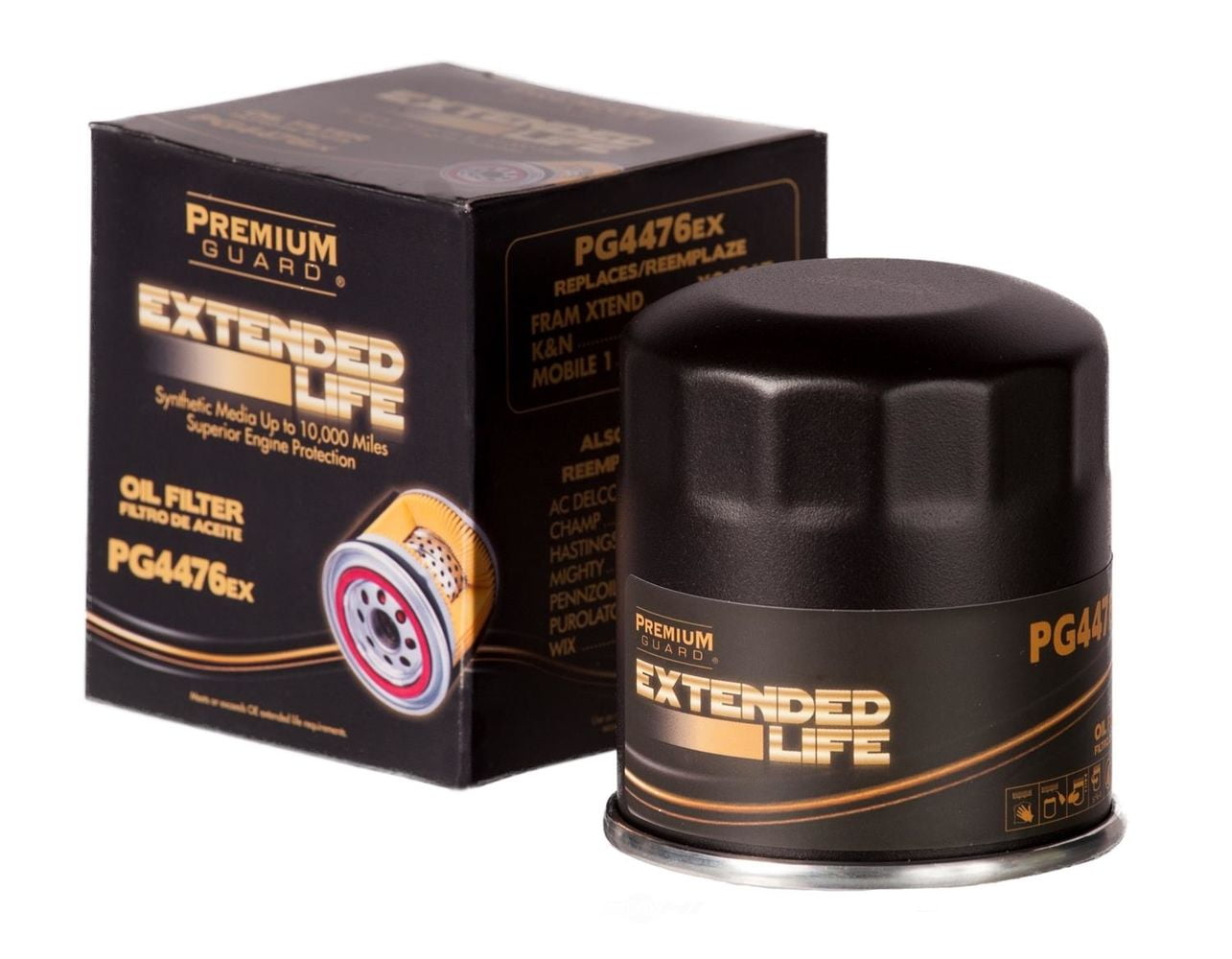 Premium PG4476EX Extended Life Oil Filter - Walmart.com