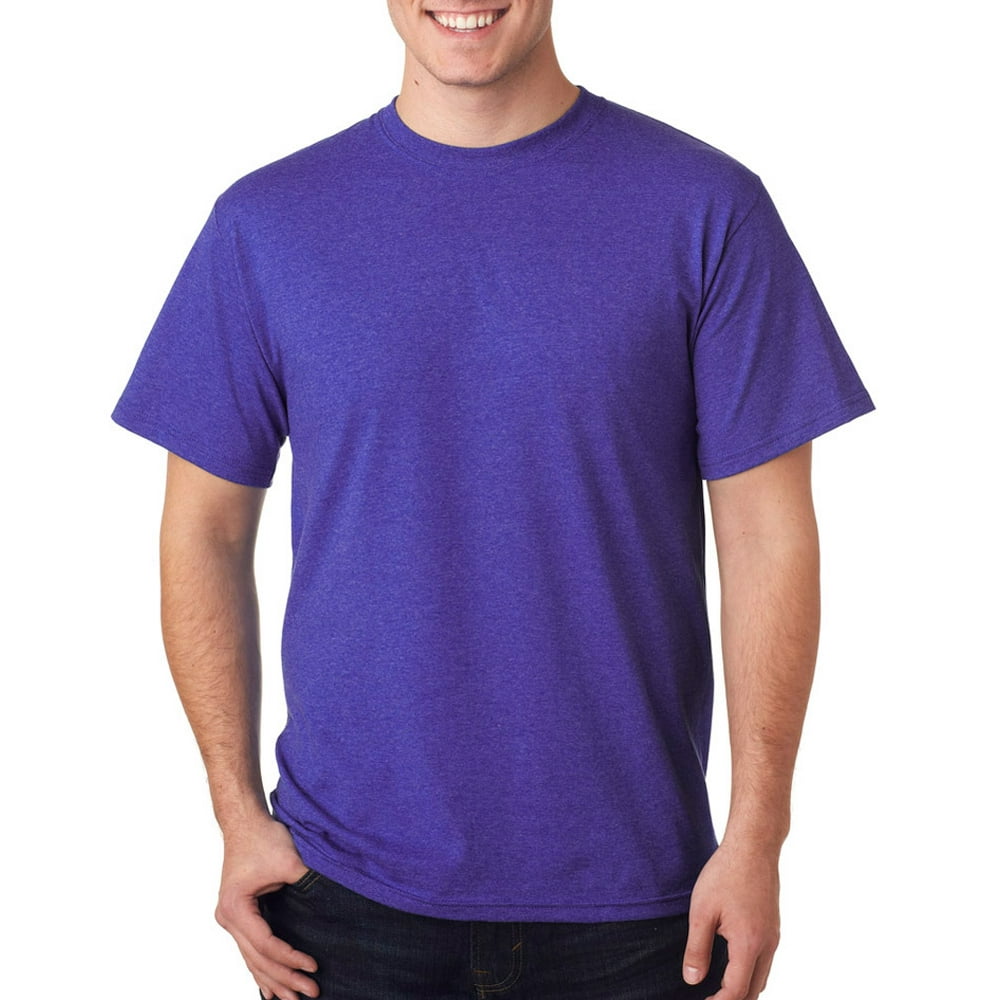 Fruit of the Loom - 3930 Cotton T-Shirt -Retro Heather Purple -5XL ...