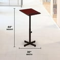 Oklahoma Sound Portable Presentation Lectern, Mahogany - Walmart.com
