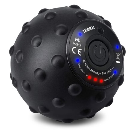 TRAKK ORBI BALL Vibrating Muscle Massage Ball for Gym & Home, Black ...