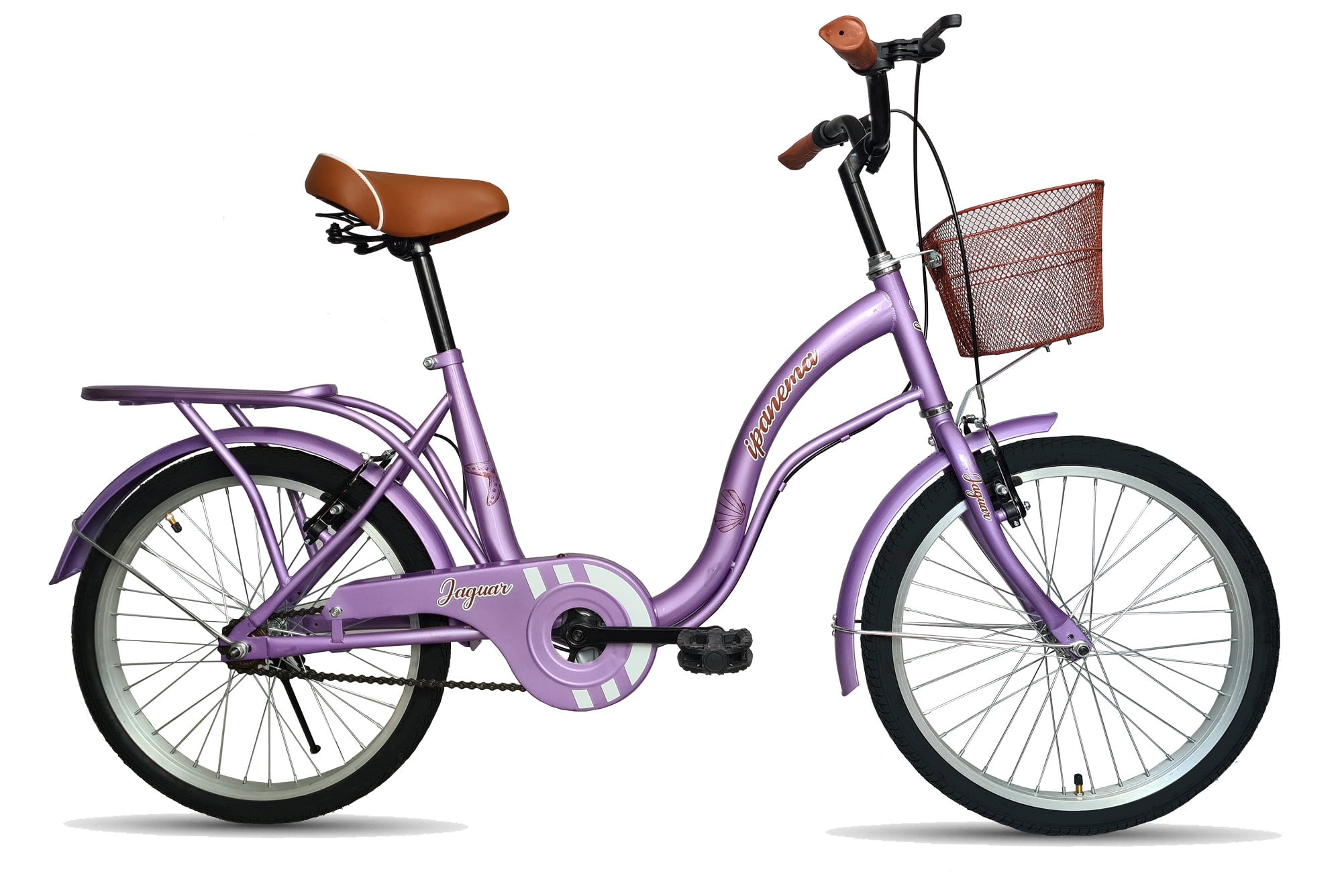 Bicicleta Urbana Ipanema Rodada 20 Morado Jaguar Bicicleta Urbana ...