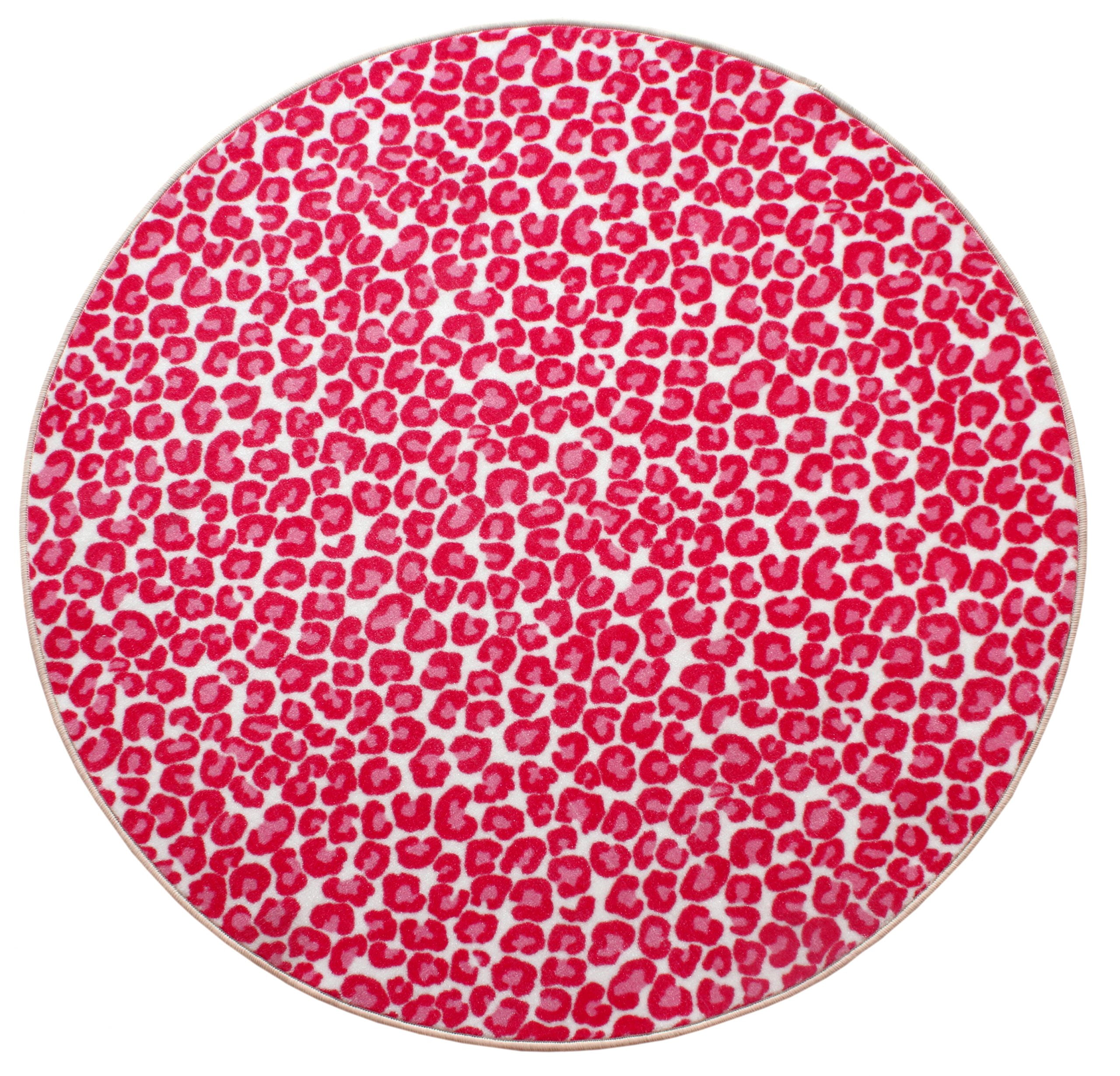 Furnish My Place Animal Print Rug - 10 ft. Round, Cheetah Hang Loose ...