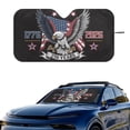 XYZCANDO Car Windshield with 1776 2026 250 Years Eagle Design, Storage ...