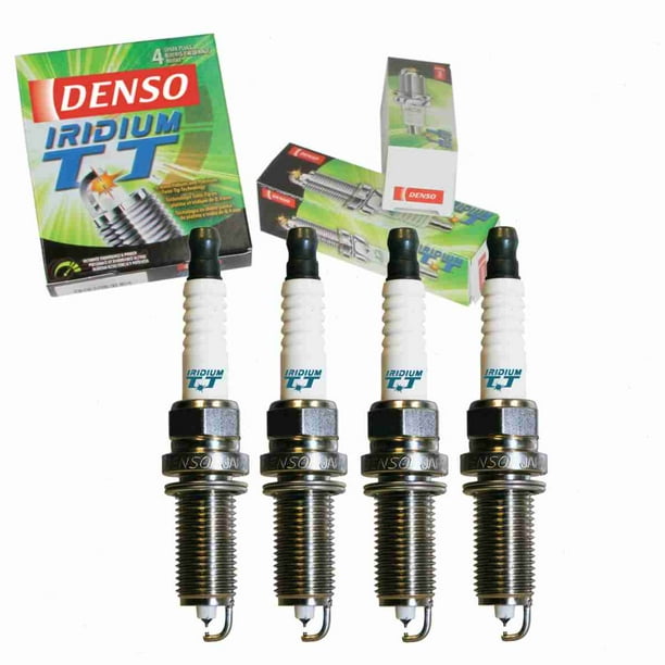 4 pc DENSO 4712 Iridium TT Spark Plugs for 004 159 39 03 12290-5A2-A01 ...