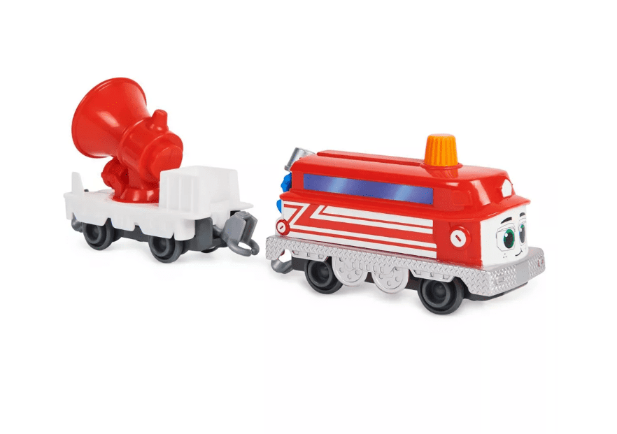 Mighty Express Flicker Push and Go Train with Cargo Car - Walmart.com