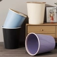 Wastebasket, Round Lidless Double Bucket Design Large Plastic ...