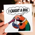 3drose, Funny Cute Sick Anteater with Tissue Caught a Bug Ant Satire, 6 ...