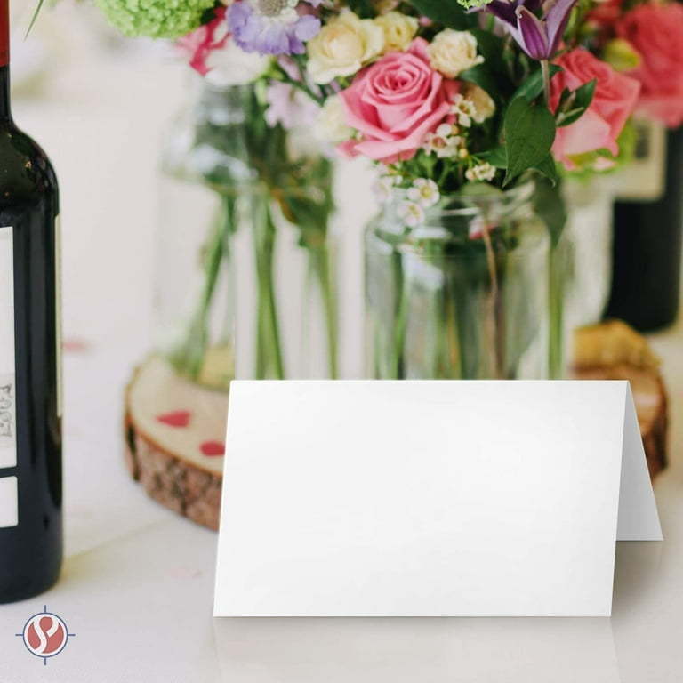 Unbranded Wedding White Greeting Cards & Invitations Wedding Menu Card ...